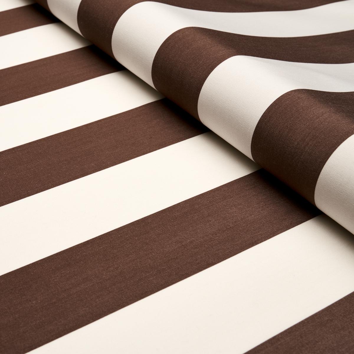 James Stripe - Brown Fabrics | Schumacher