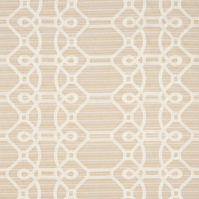 Ziz Embroidery - Natural Fabrics | Schumacher