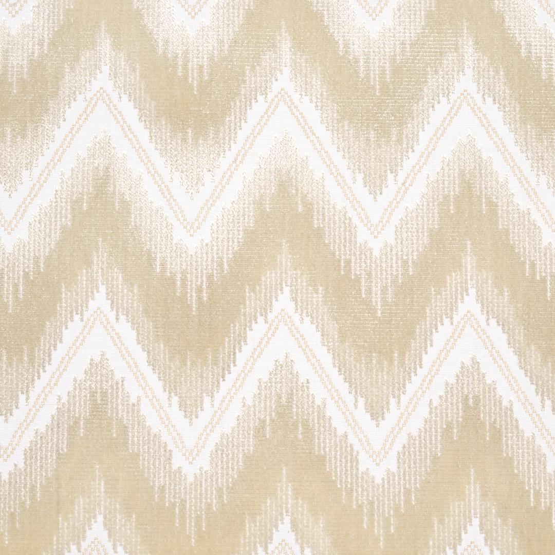 Chevron Velvet - Champagne Fabrics | Schumacher