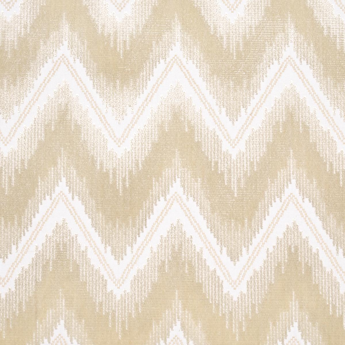 Chevron Velvet - Champagne Fabrics | Schumacher