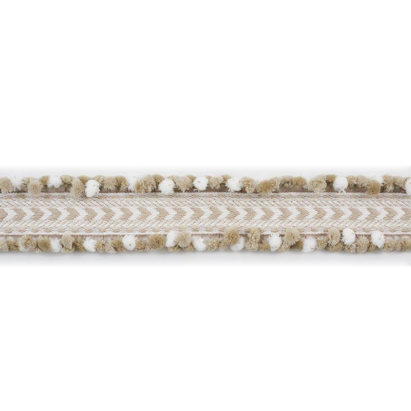 Maracana Pom Tape - Linen Trims | Schumacher