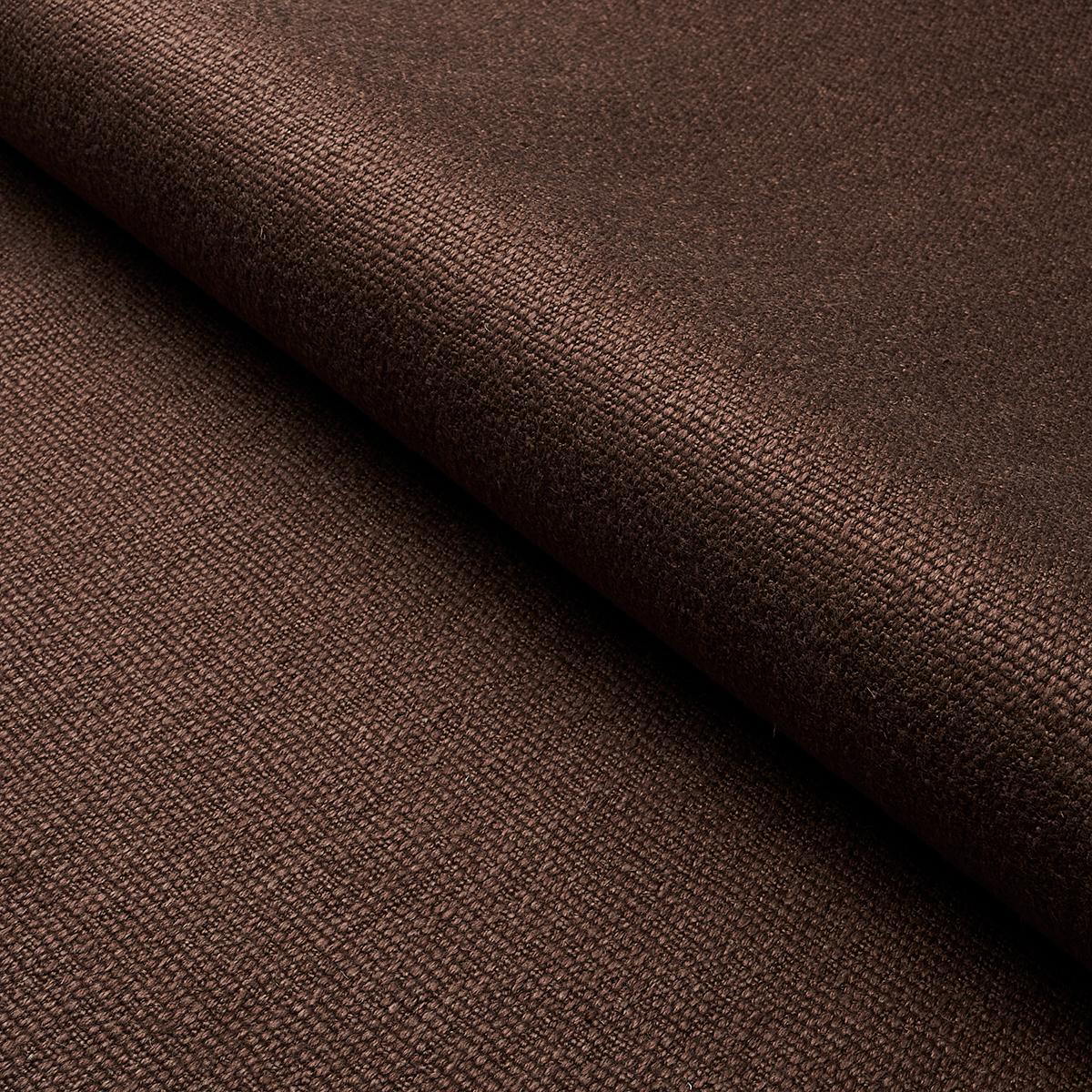 Finn Heavyweight Linen - Brown Fabrics | Schumacher