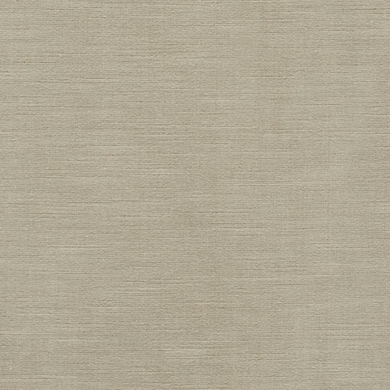 Antique Linen Velvet II - Stone Fabrics | Schumacher