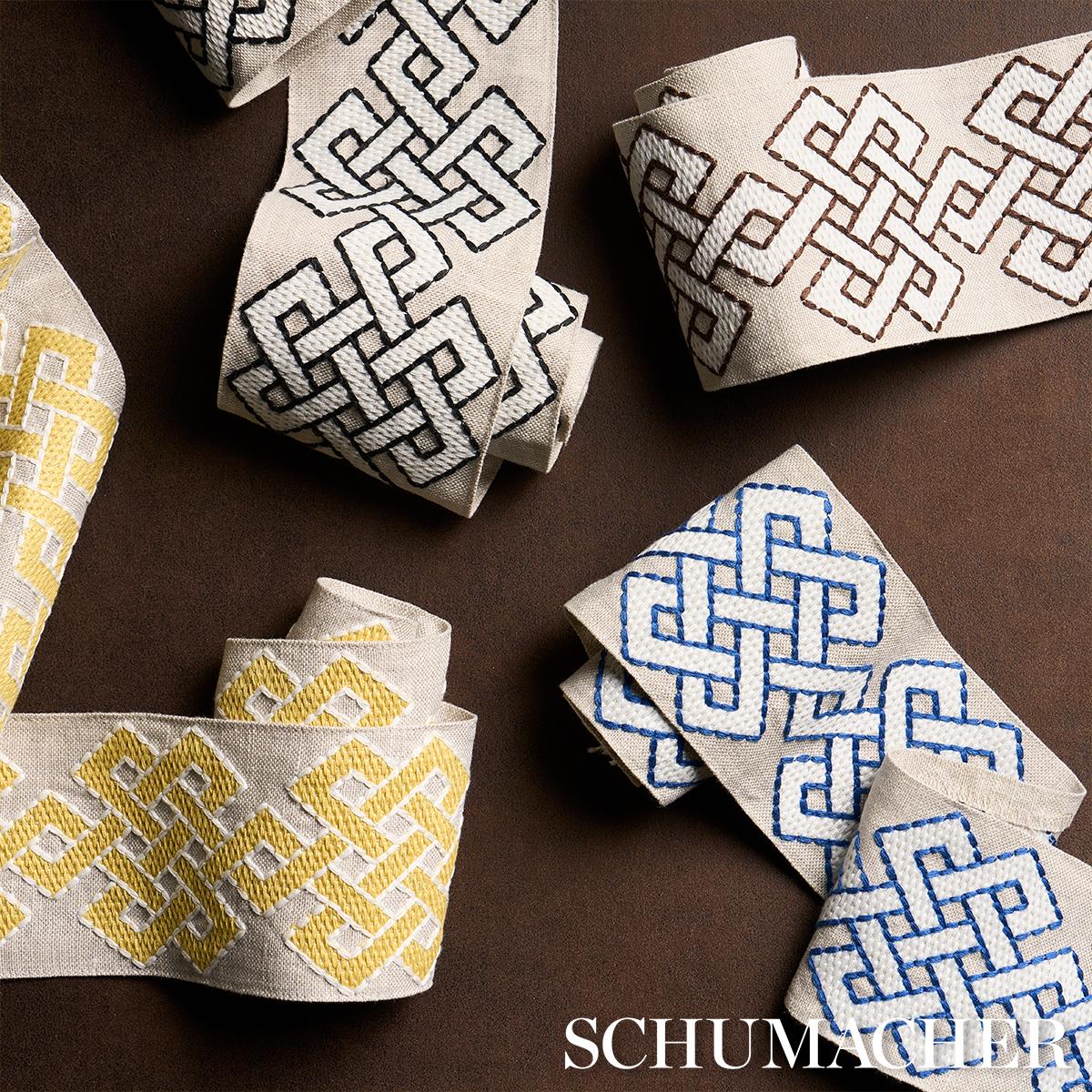 Chesterton Tape - Yellow Trims | Schumacher