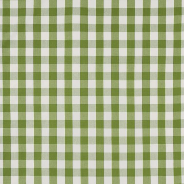 Camden Cotton Check - Leaf Fabrics | Schumacher