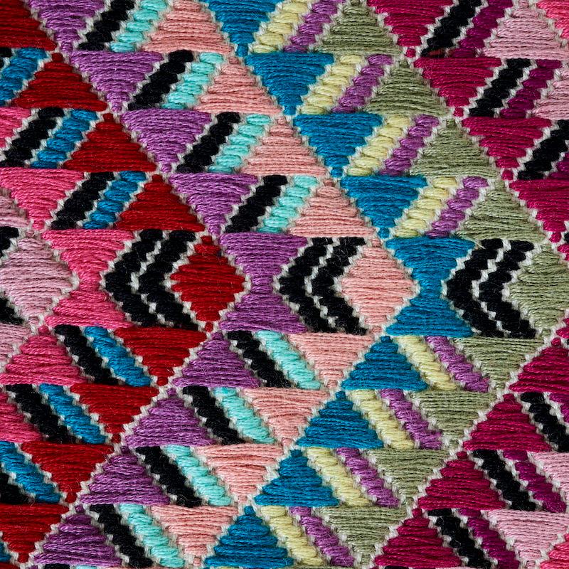 Amates Hand Woven Brocade - Carnival Fabrics | Schumacher