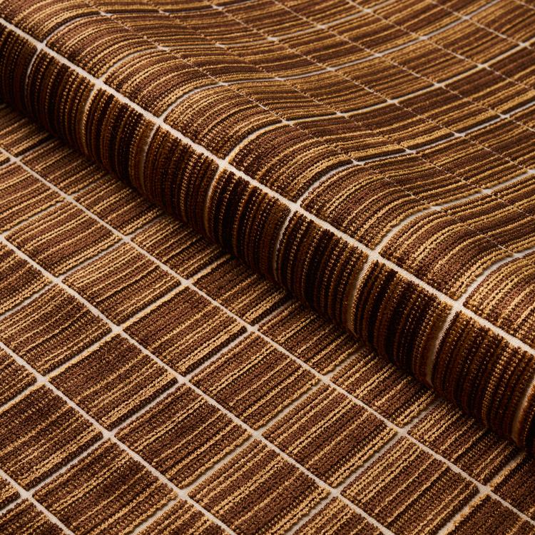 Corneille Velvet - Mocha Fabrics | Schumacher
