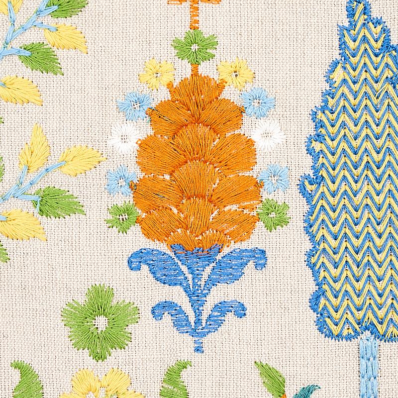 Desna Embroidery - Multi Fabrics | Schumacher