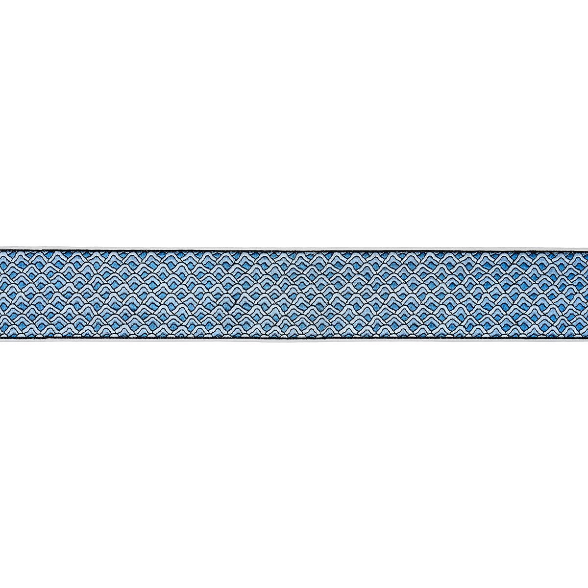Sunrise Embroidery Tape - Blues Trims | Schumacher
