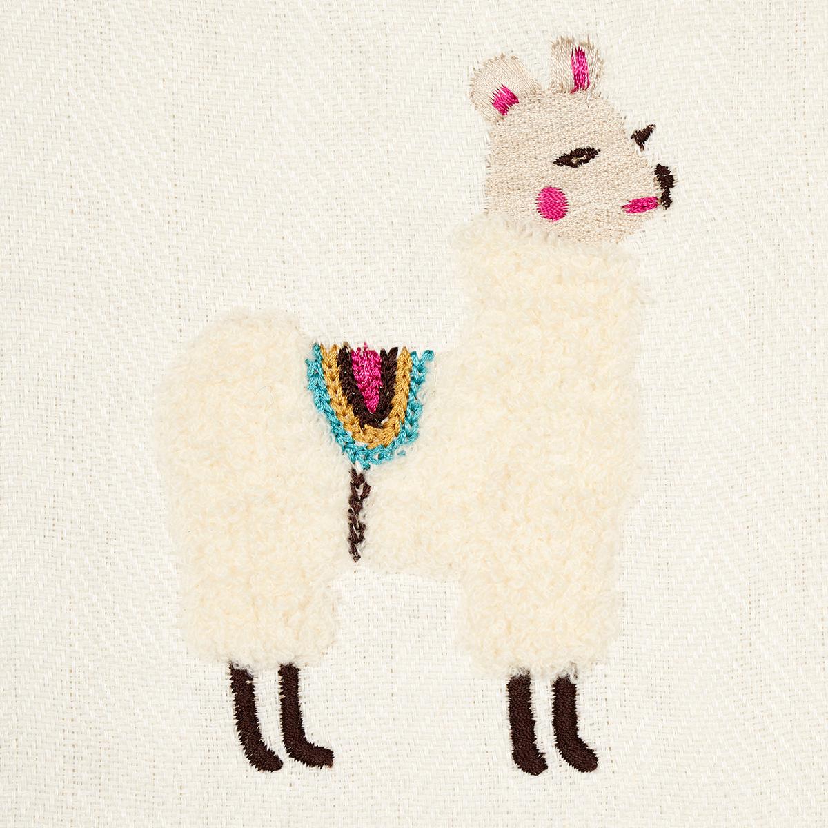 Llama Embroidery - Multi Fabrics | Schumacher