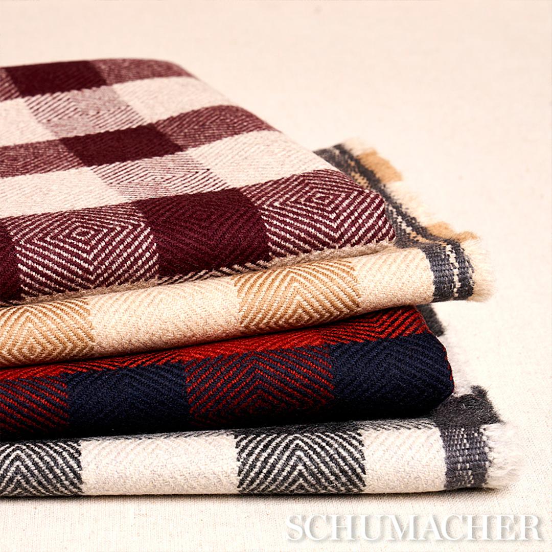 Galt Wool Check - Americana Fabrics | Schumacher