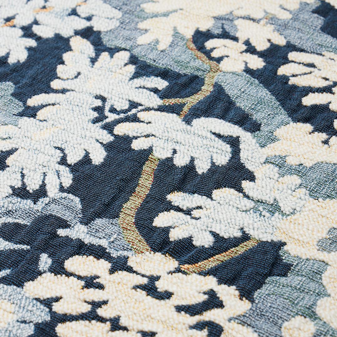 Verdure Tapestry - Blue Fabrics | Schumacher