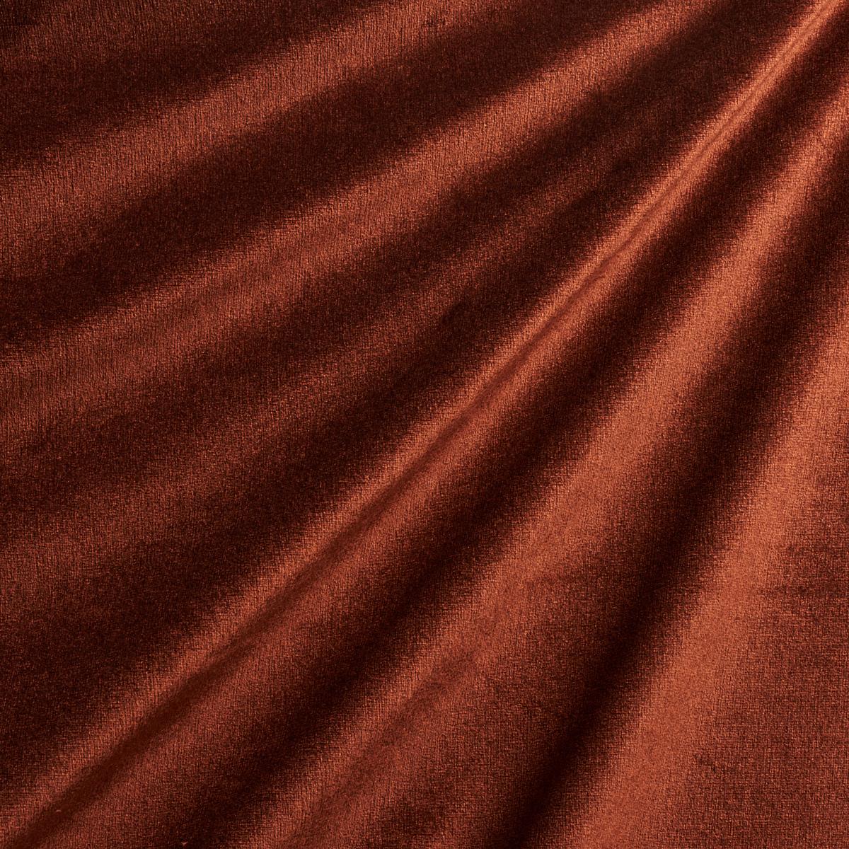 Sumptuous Silk Wool Velvet - Mahogany Fabrics | Schumacher