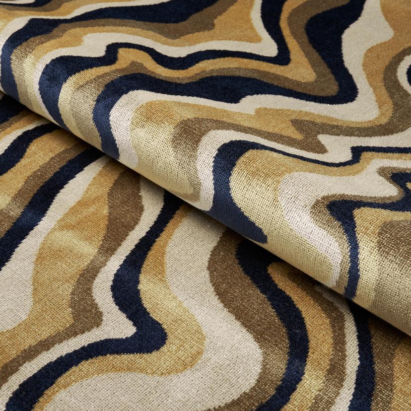 Swirl Velvet - Neutral Fabrics | Schumacher