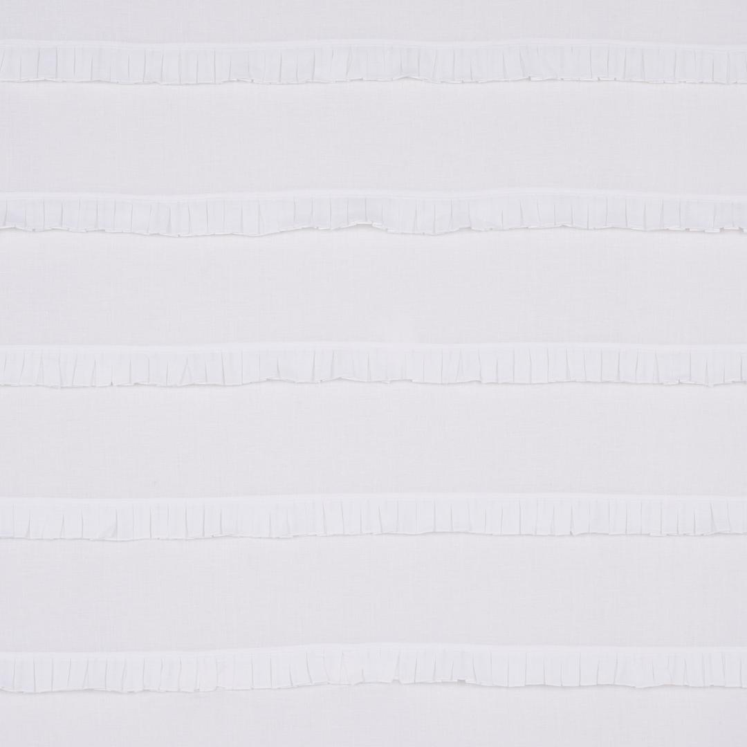 Dorothy Pleated Linen - Ivory Fabrics | Schumacher
