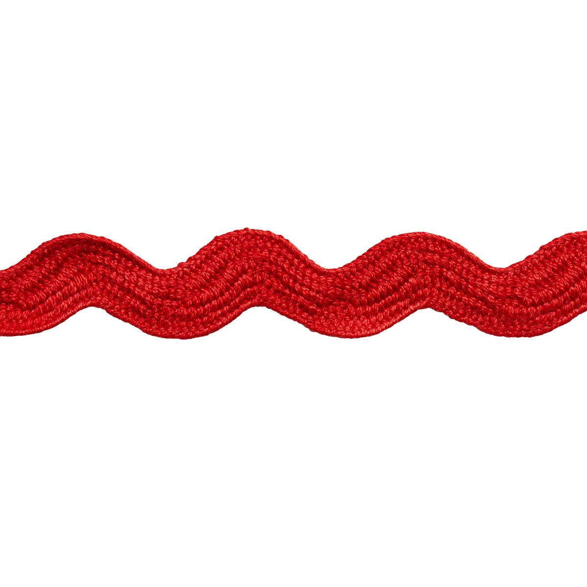 Ric Rac Tape Medium - Rosso Trims | Schumacher