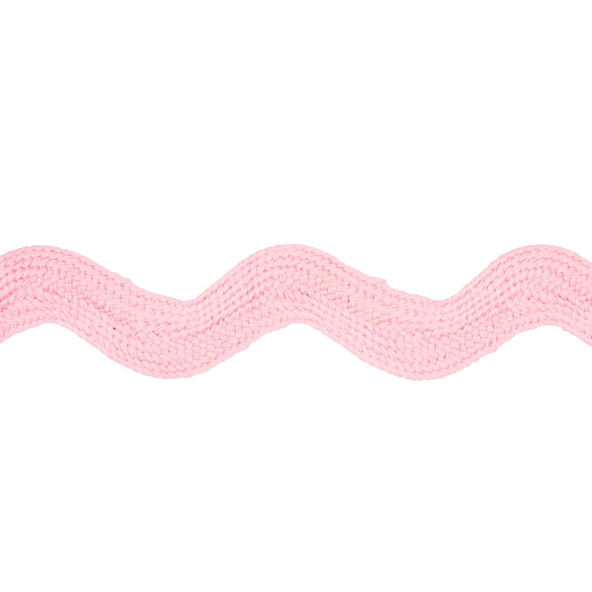 Ric Rac Tape Large - Pale Pink Trims | Schumacher