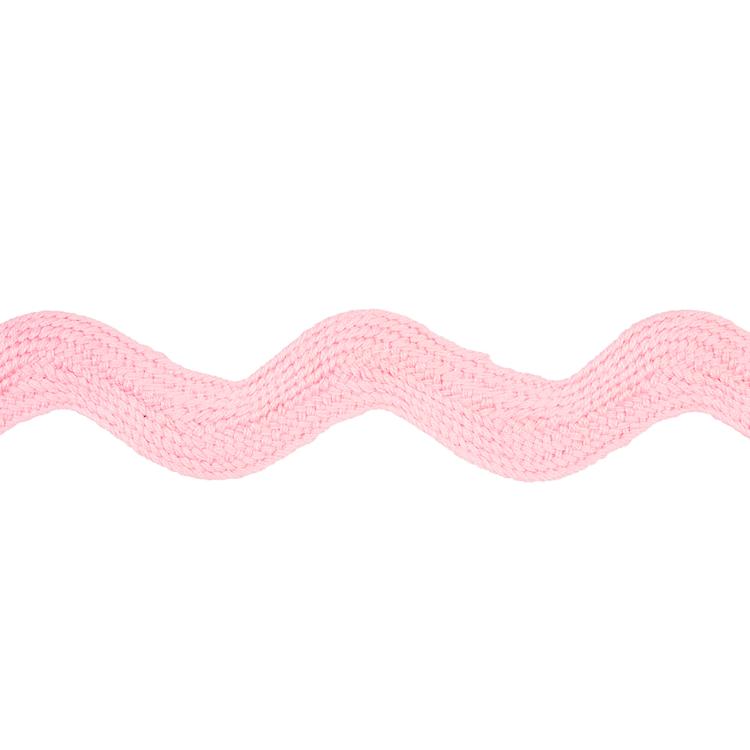Ric Rac Tape Large - Pale Pink Trims | Schumacher