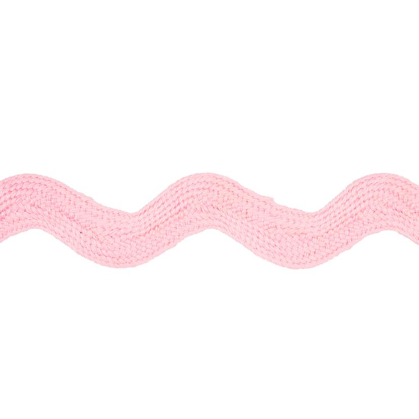 Ric Rac Tape Large - Pale Pink Trims | Schumacher