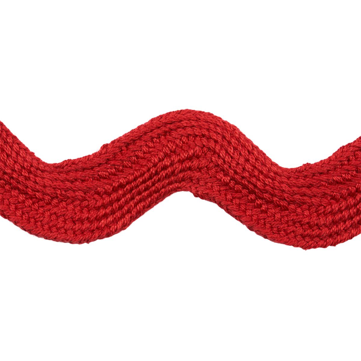 Ric Rac Tape Large - Rosso Trims | Schumacher