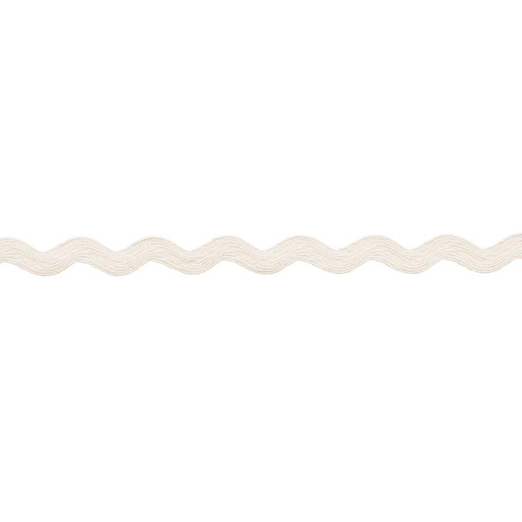 Ric Rac Tape Large - Ivory Trims | Schumacher