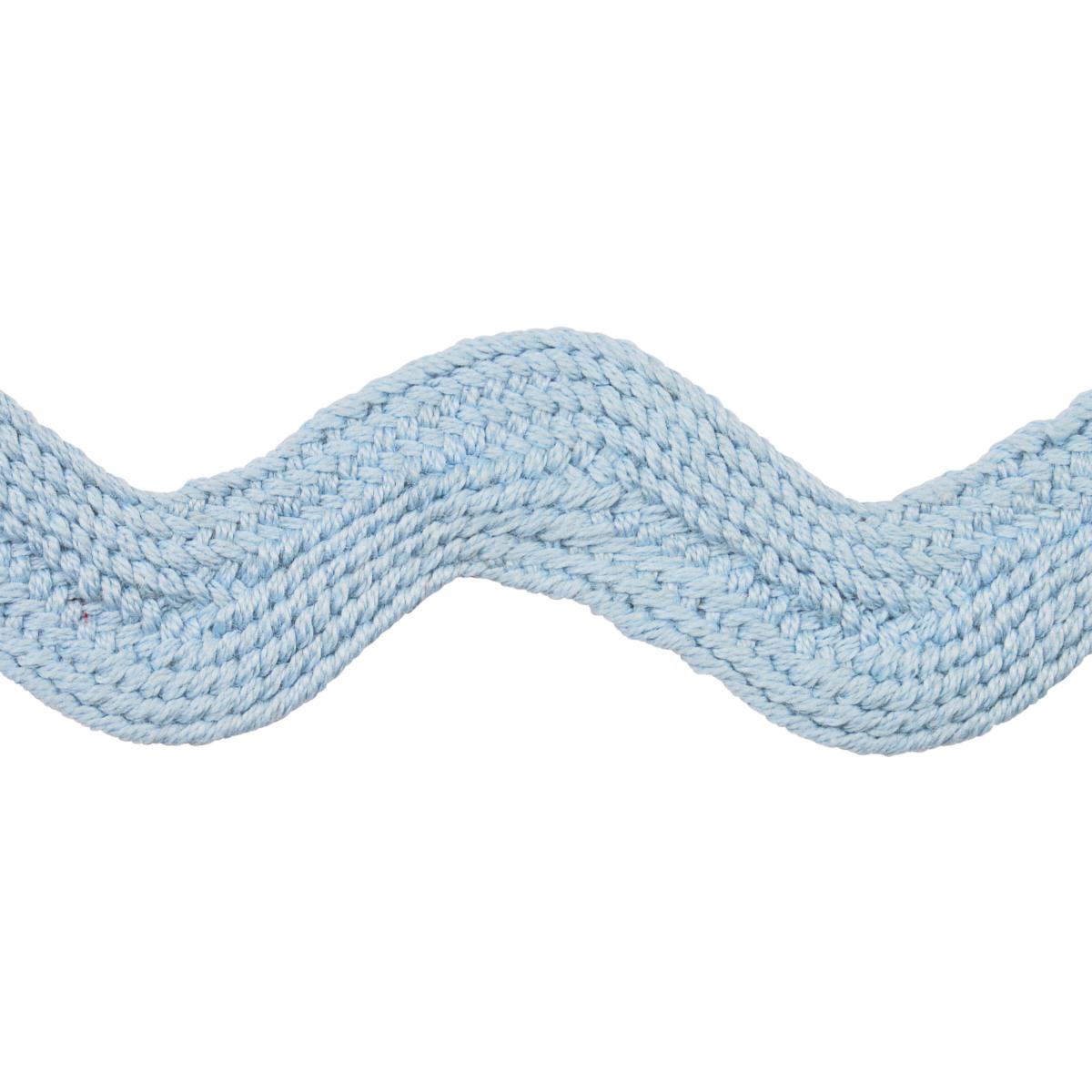 Ric Rac Tape Large - Pale Blue Trims | Schumacher
