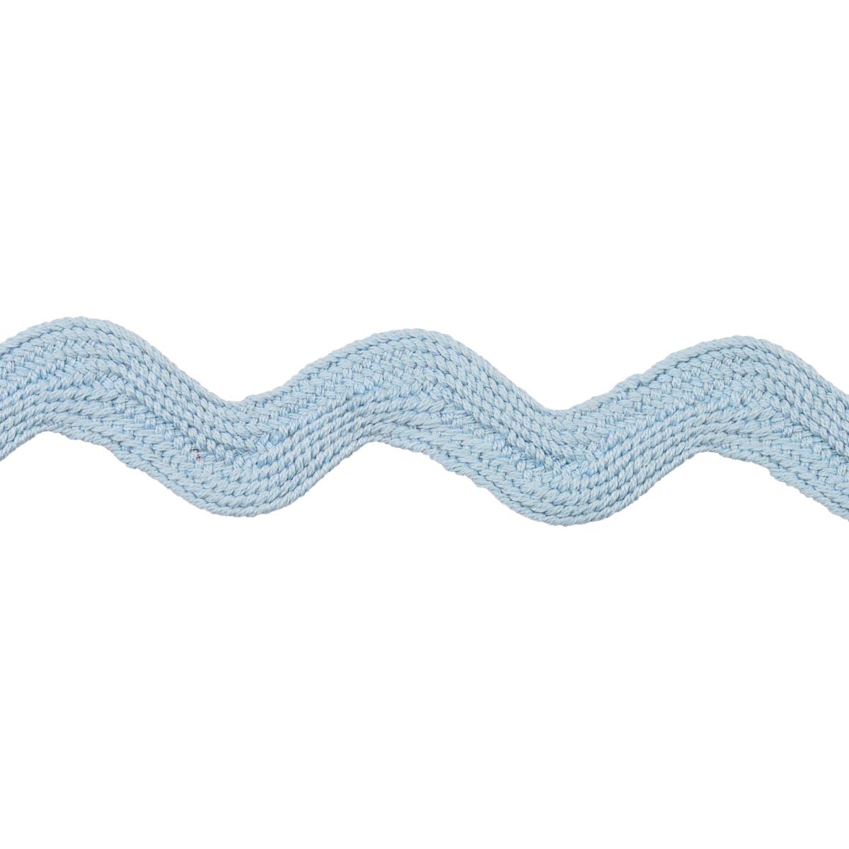 Ric Rac Tape Large - Pale Blue Trims | Schumacher