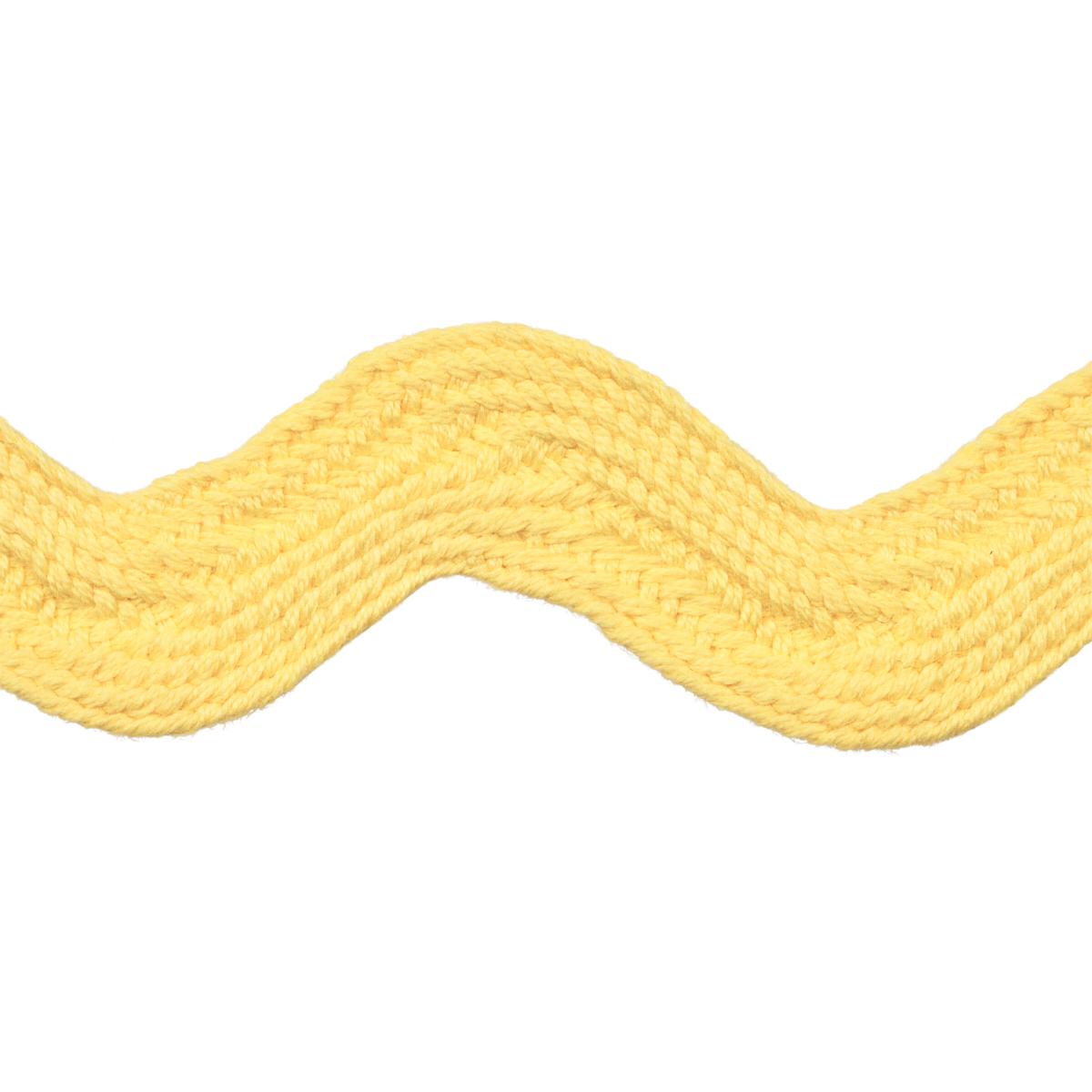 Ric Rac Tape Large - Yellow Trims | Schumacher