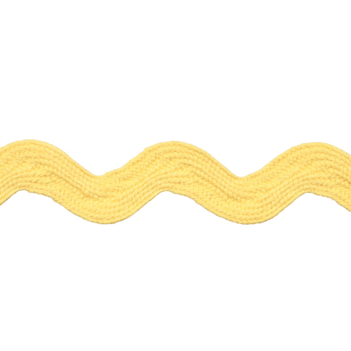 Ric Rac Tape Large - Yellow Trims | Schumacher