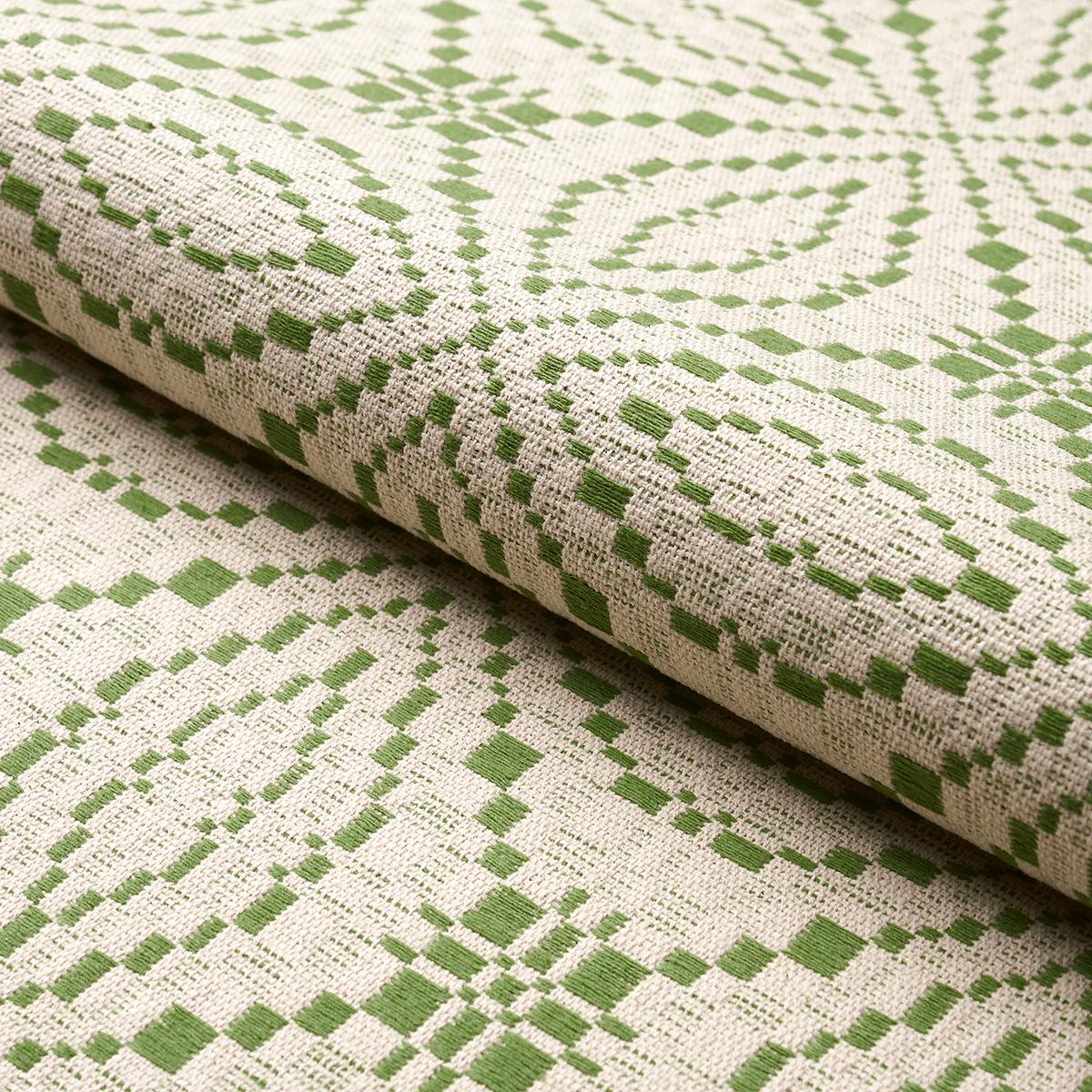 Francestown Coverlet - Leaf Fabrics | Schumacher