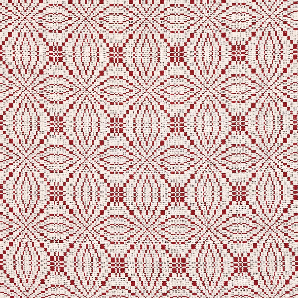 Francestown Coverlet - Crimson Fabrics | Schumacher