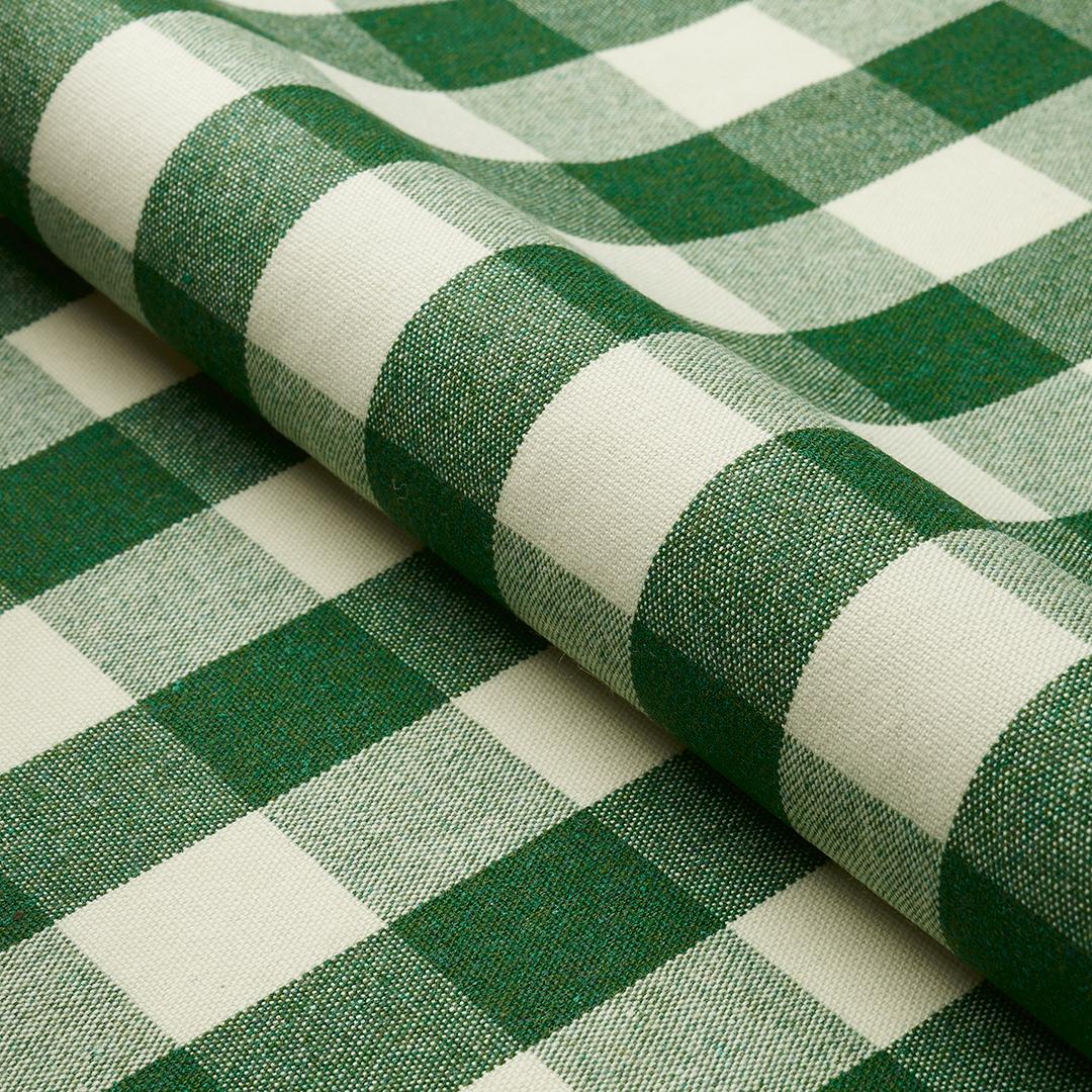Dutton Buffalo Check - Emerald Fabrics | Schumacher