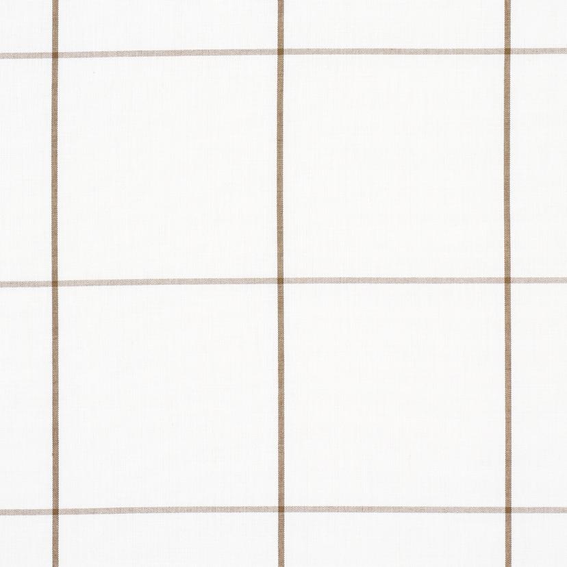 Woodman Check - Berber Brown Fabrics | Schumacher