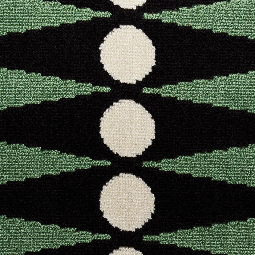 Backgammon Cut Velvet - Green Fabrics | Schumacher