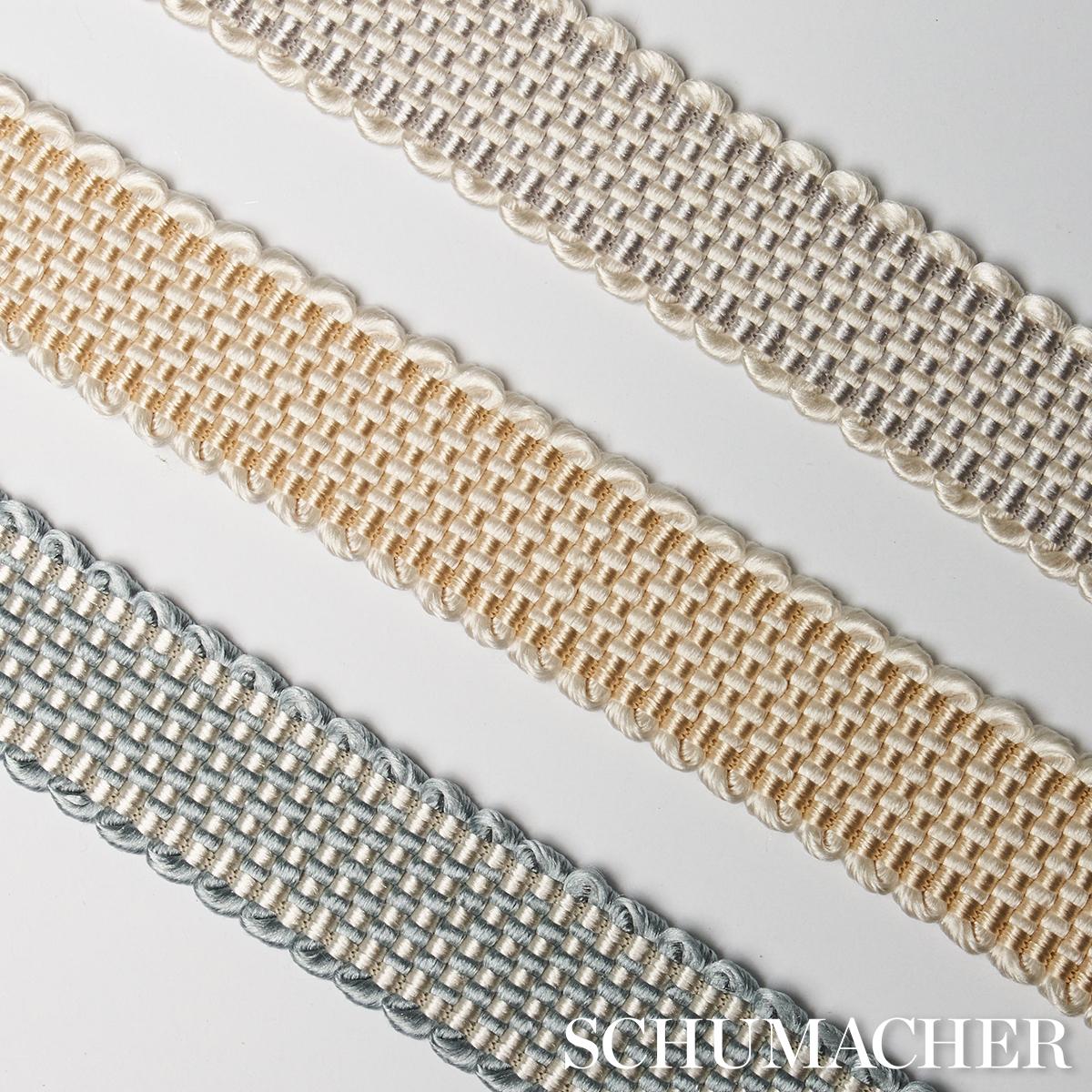 Frances Silk Gimp - Ivory Trims | Schumacher