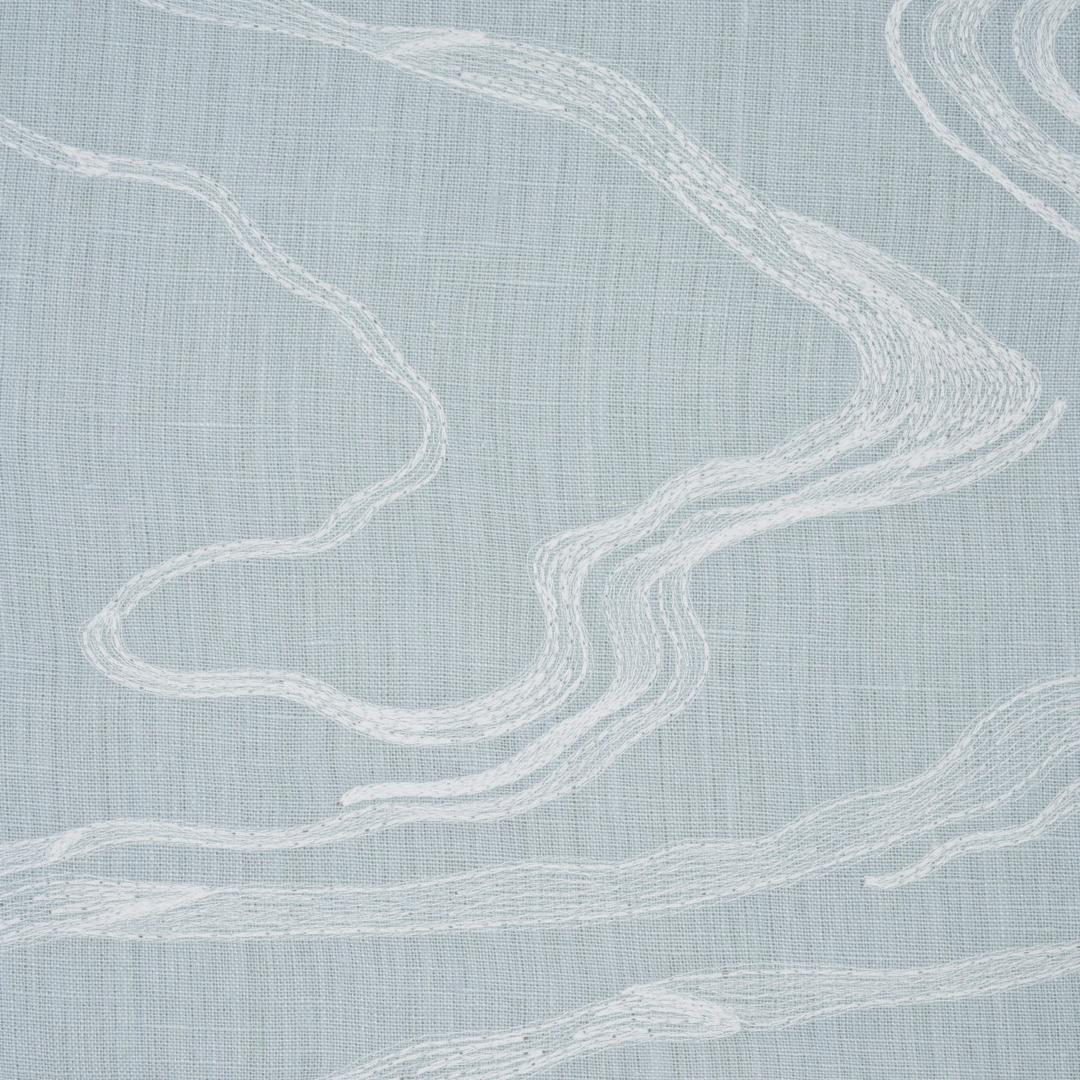 Desert Wind Embroidery - Arctic Fabrics | Schumacher