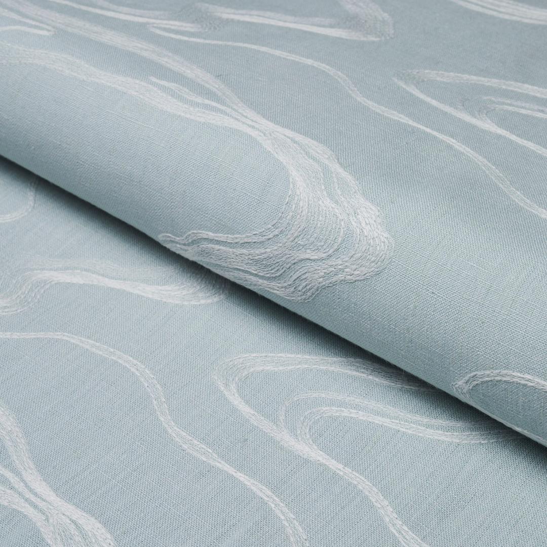 Desert Wind Embroidery - Arctic Fabrics | Schumacher