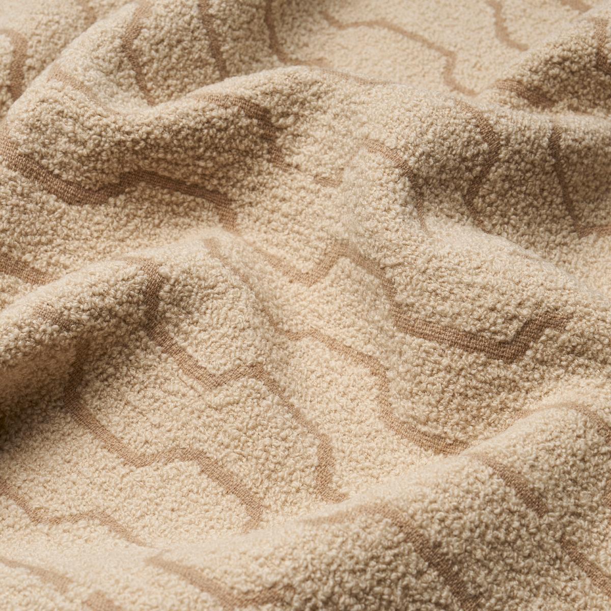 Patek Wool Bouclé - Sand Fabrics | Schumacher
