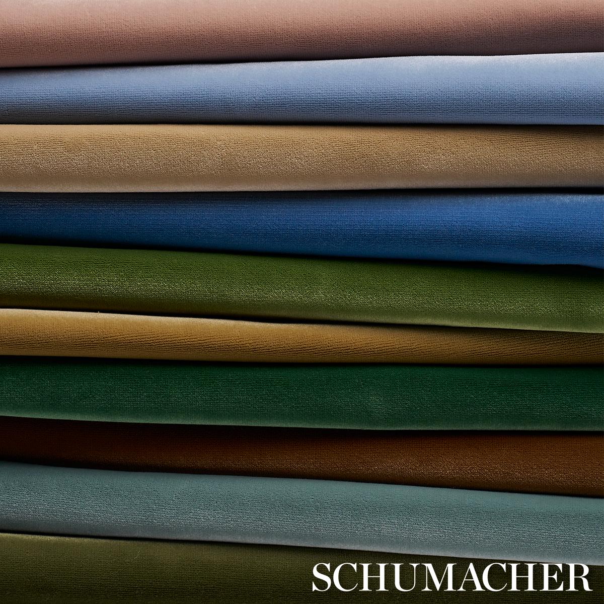 Alistair Indoor/Outdoor Velvet - Blush Fabrics | Schumacher