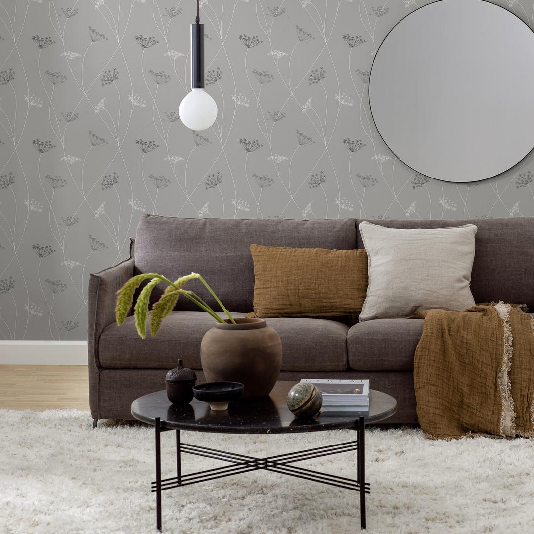 Queen Anne - Grey Wallpapers | Schumacher
