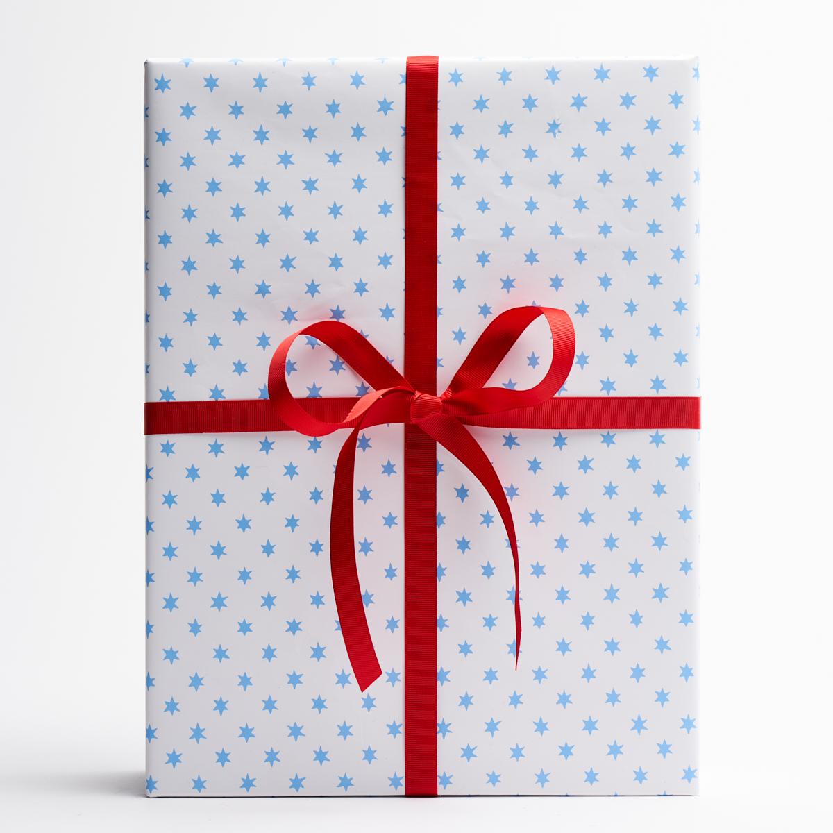 Astral Wrapping Paper - Blue Pillows & Accessories | Schumacher