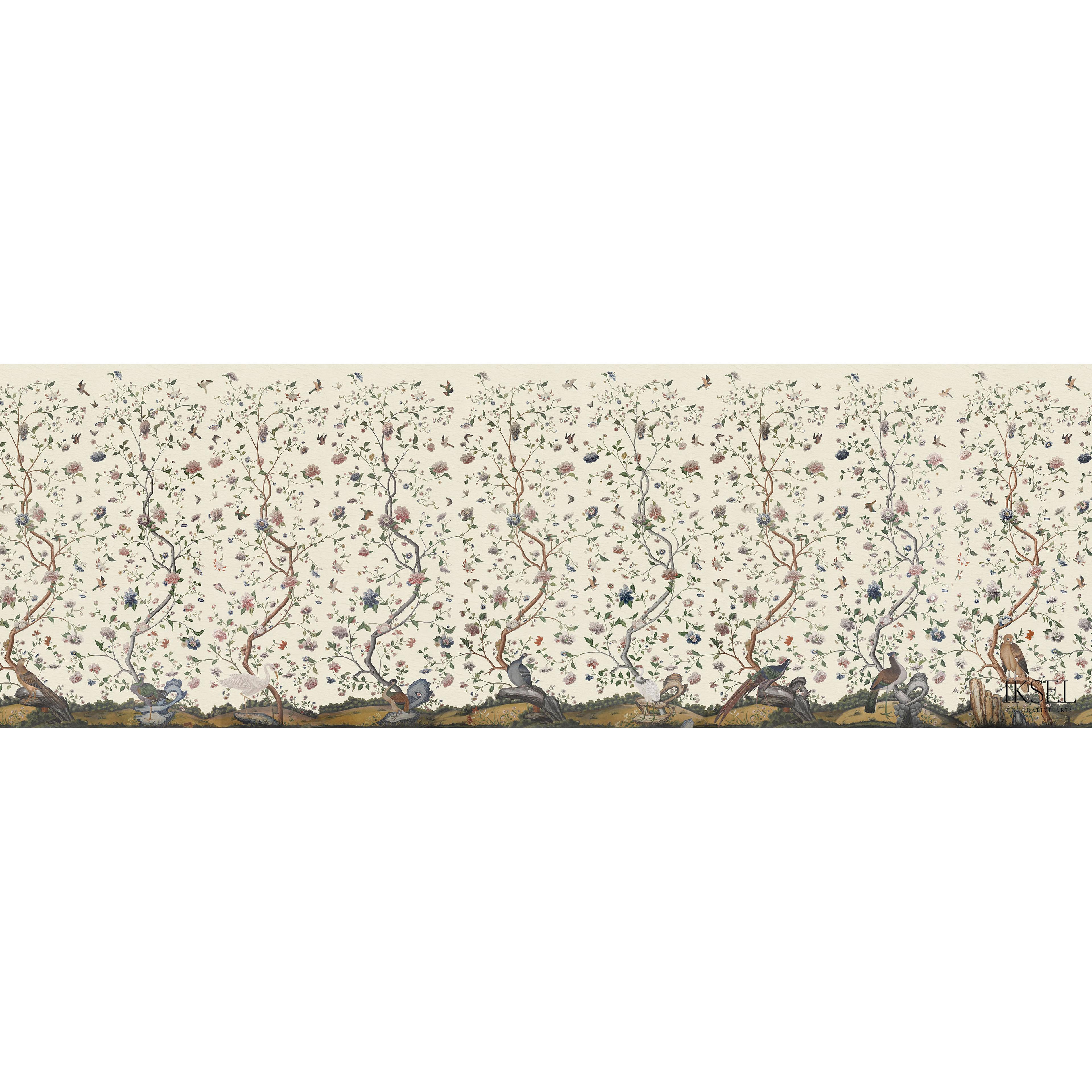 Costermans Garden - Bone Wallpapers | Schumacher