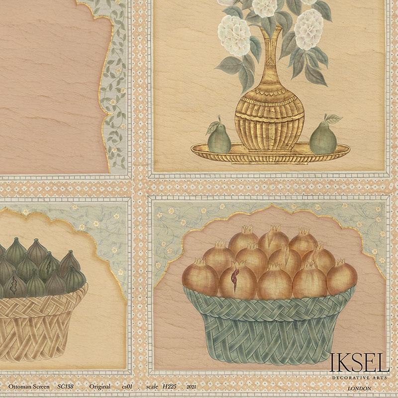 Ottoman Screen - Original Wallpapers | Schumacher