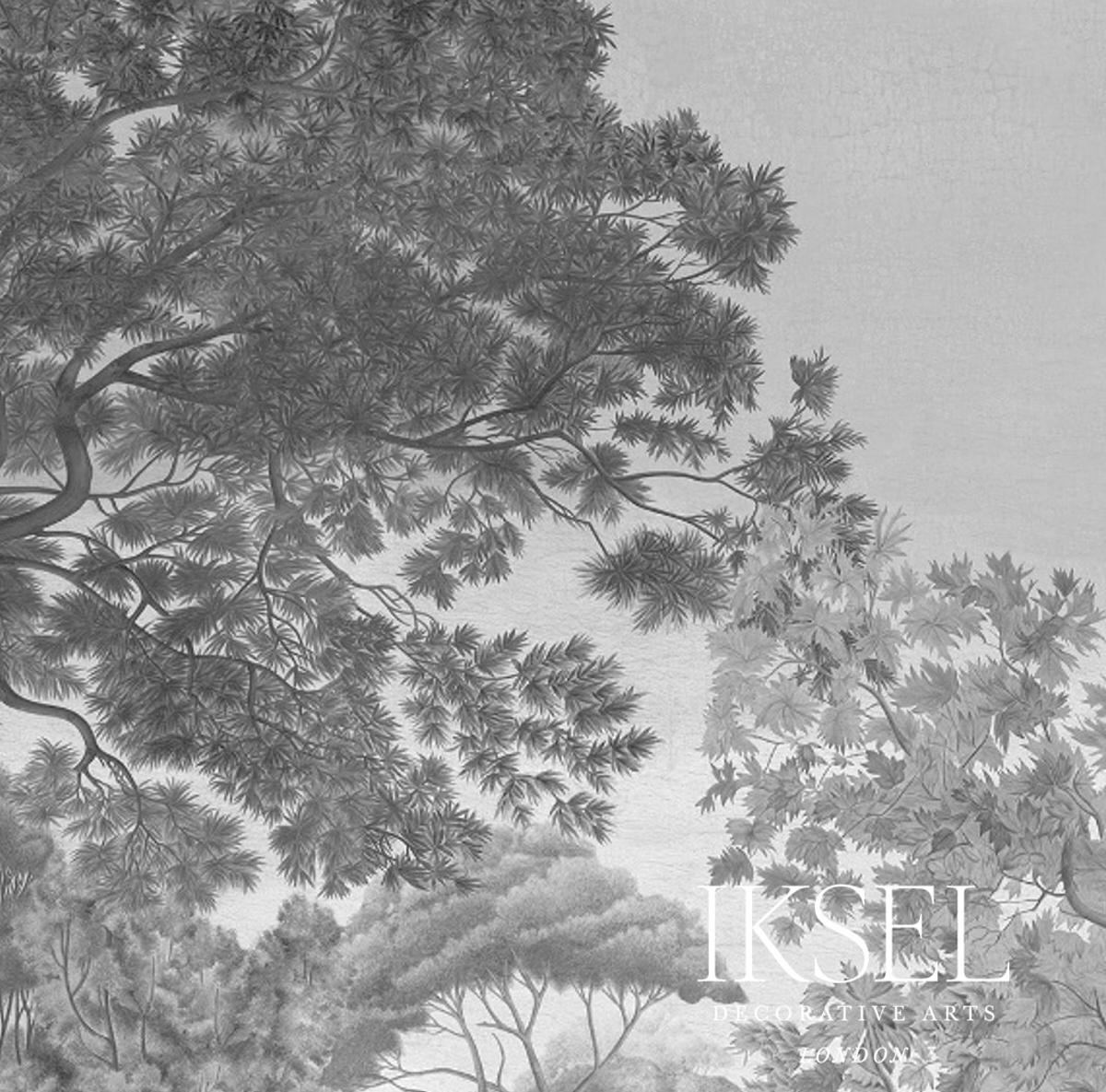 Italian Promenade - Grey Tones Wallpapers | Schumacher