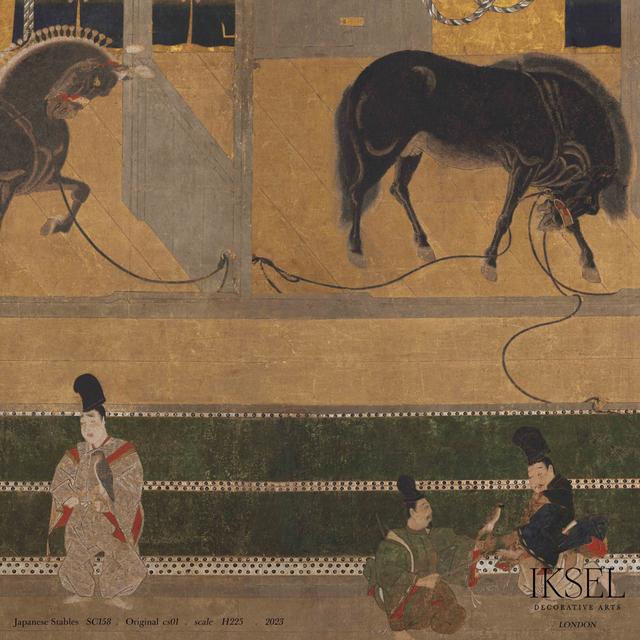 Japanese Stables - Original Wallpapers | Schumacher