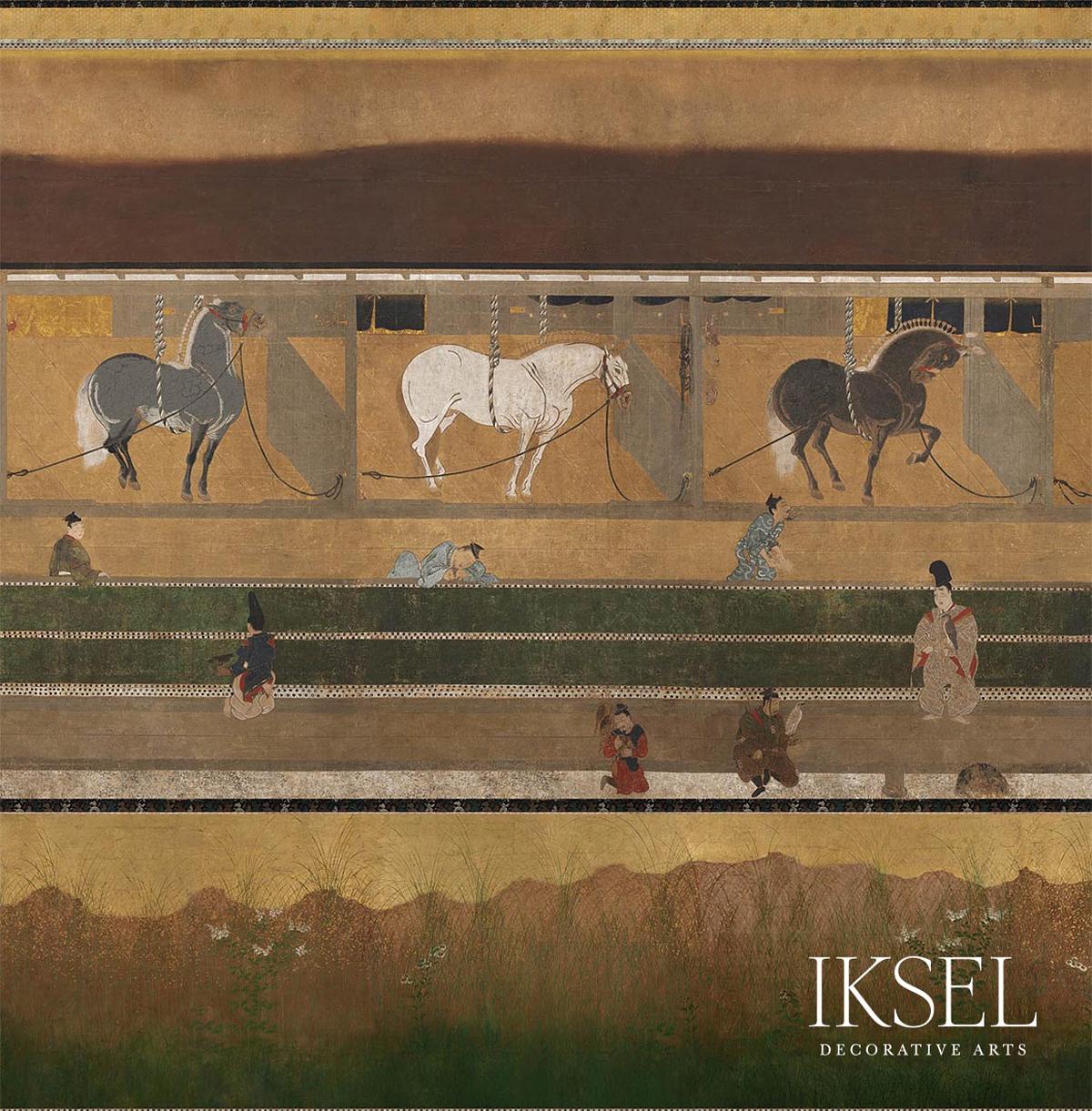 Japanese Stables - Original Wallpapers | Schumacher