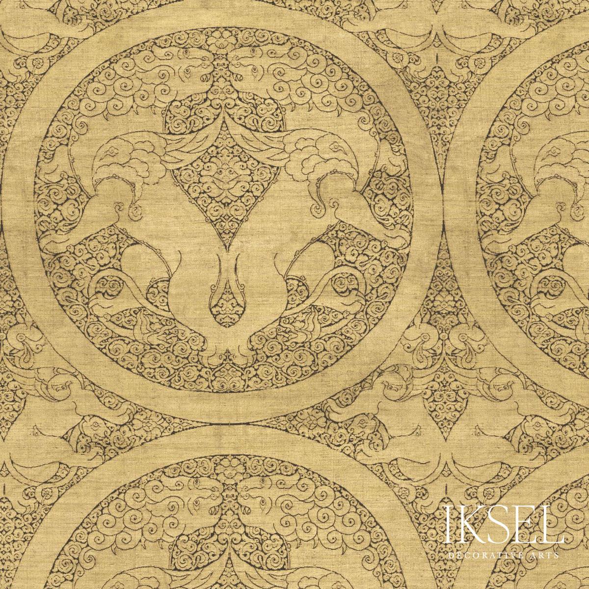 Ogodei Lions - Original Fabrics | Schumacher