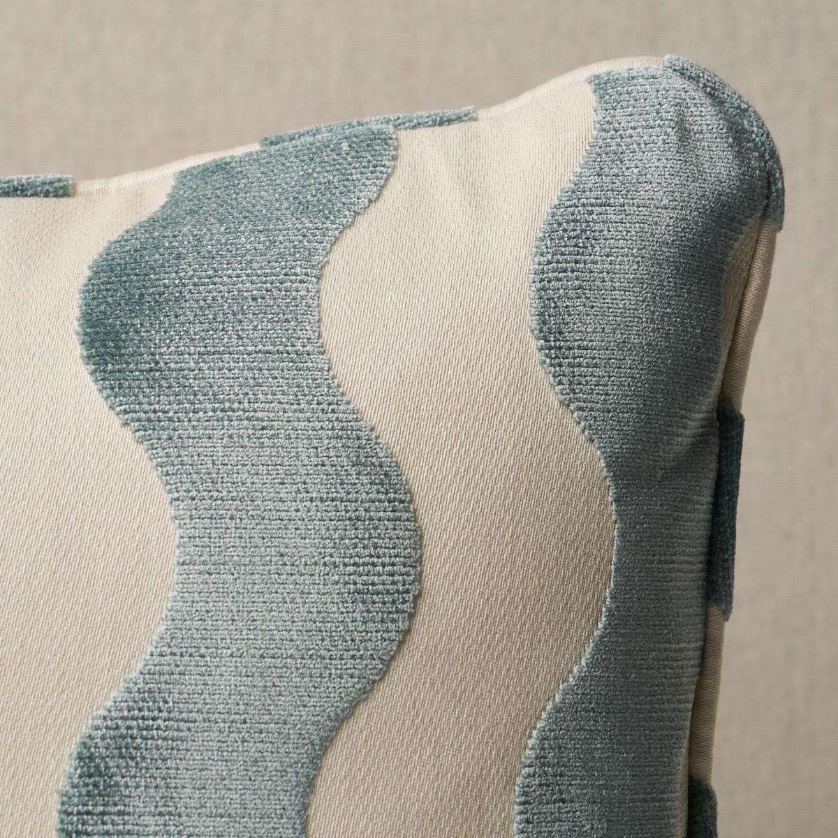 The Wave Pillow - Sky Pillows & Accessories | Schumacher