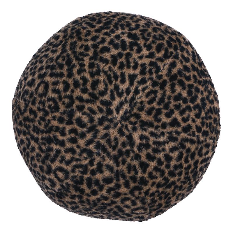 Lilya Leopard Sphere Pillow - Natural Pillows & Accessories | Schumacher