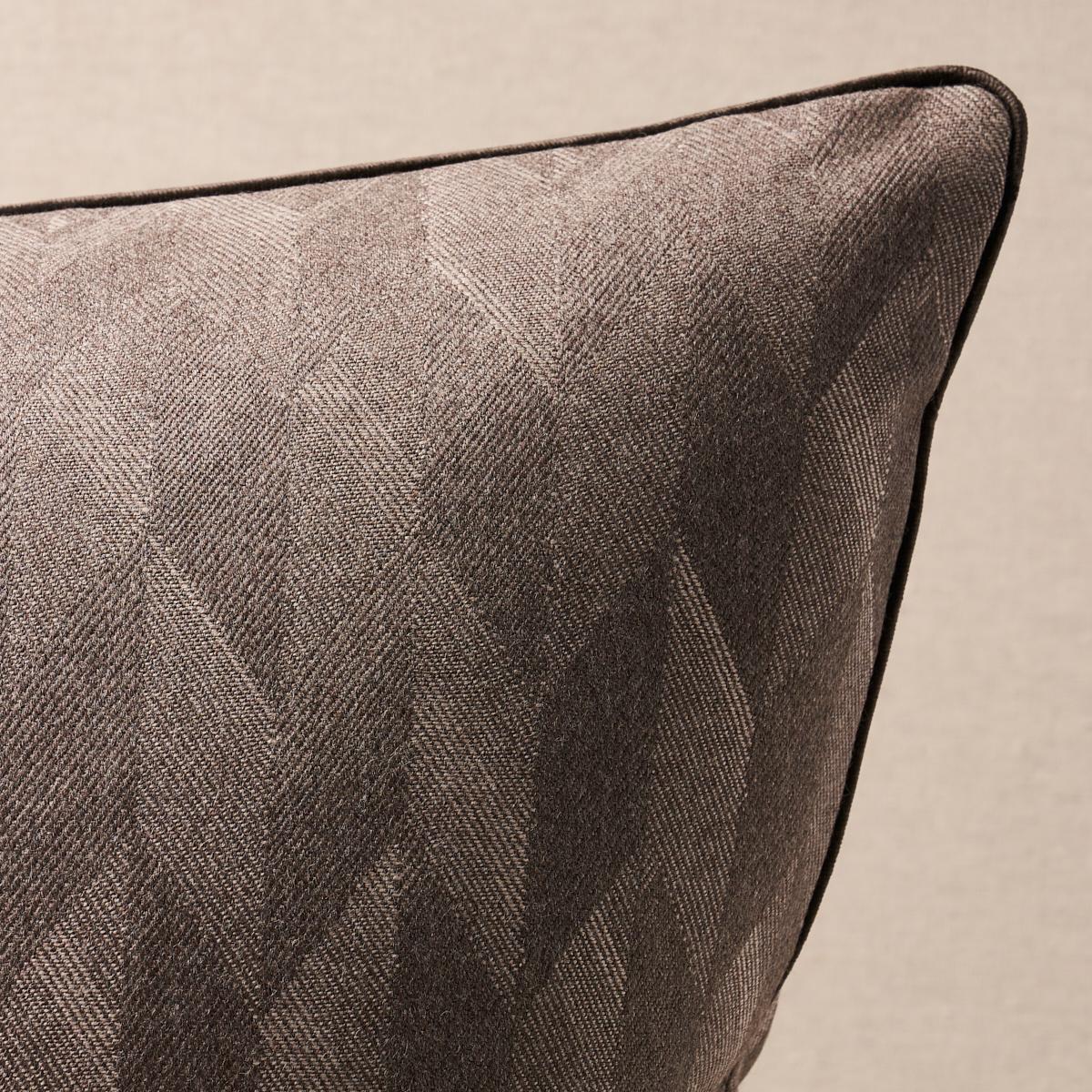 Ezra Wool Pillow - Basalt Pillows & Accessories | Schumacher